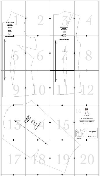 Woven Bodice Sloper Patterns – blue hours atelier